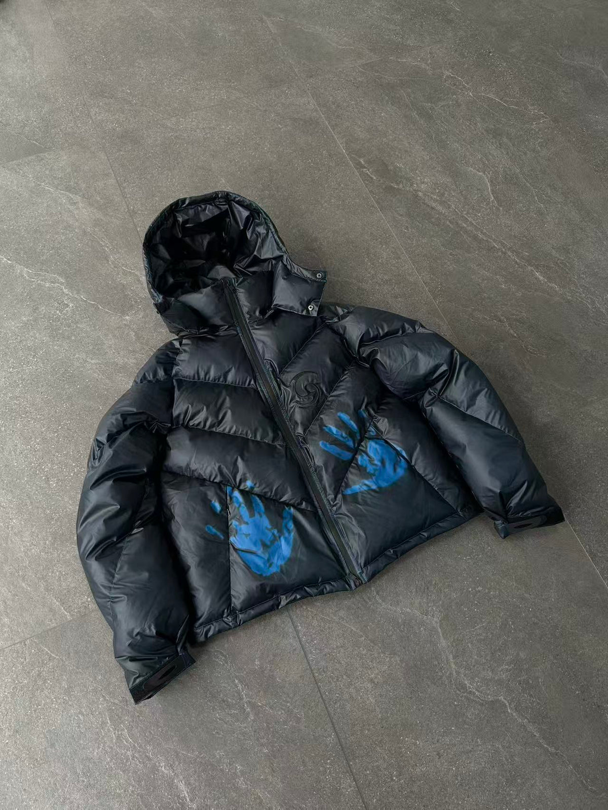 “Dissipate” HEAT REACTIVE PUFFER - Polar Blue – B30sneakers